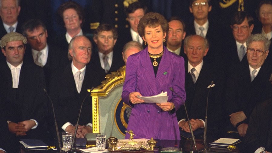 Read Mary Robinson's acceptance speech of the Presidency of Ireland ...