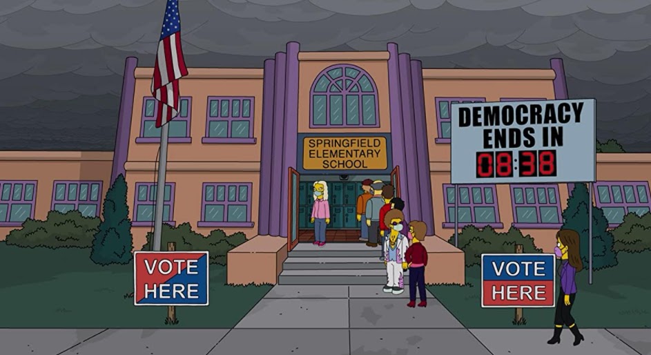 The Simpsons has 'predicted' an apocalypse following the election ...